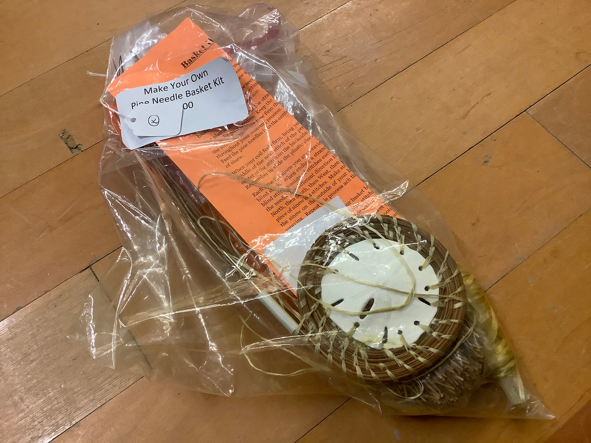 Pine needle basket kit — White Pine Artisan Market